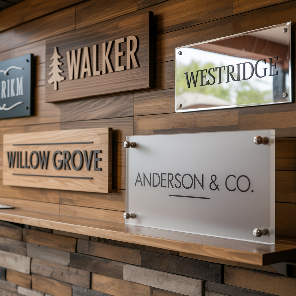 Custom Signs & Displays | Etchfinity